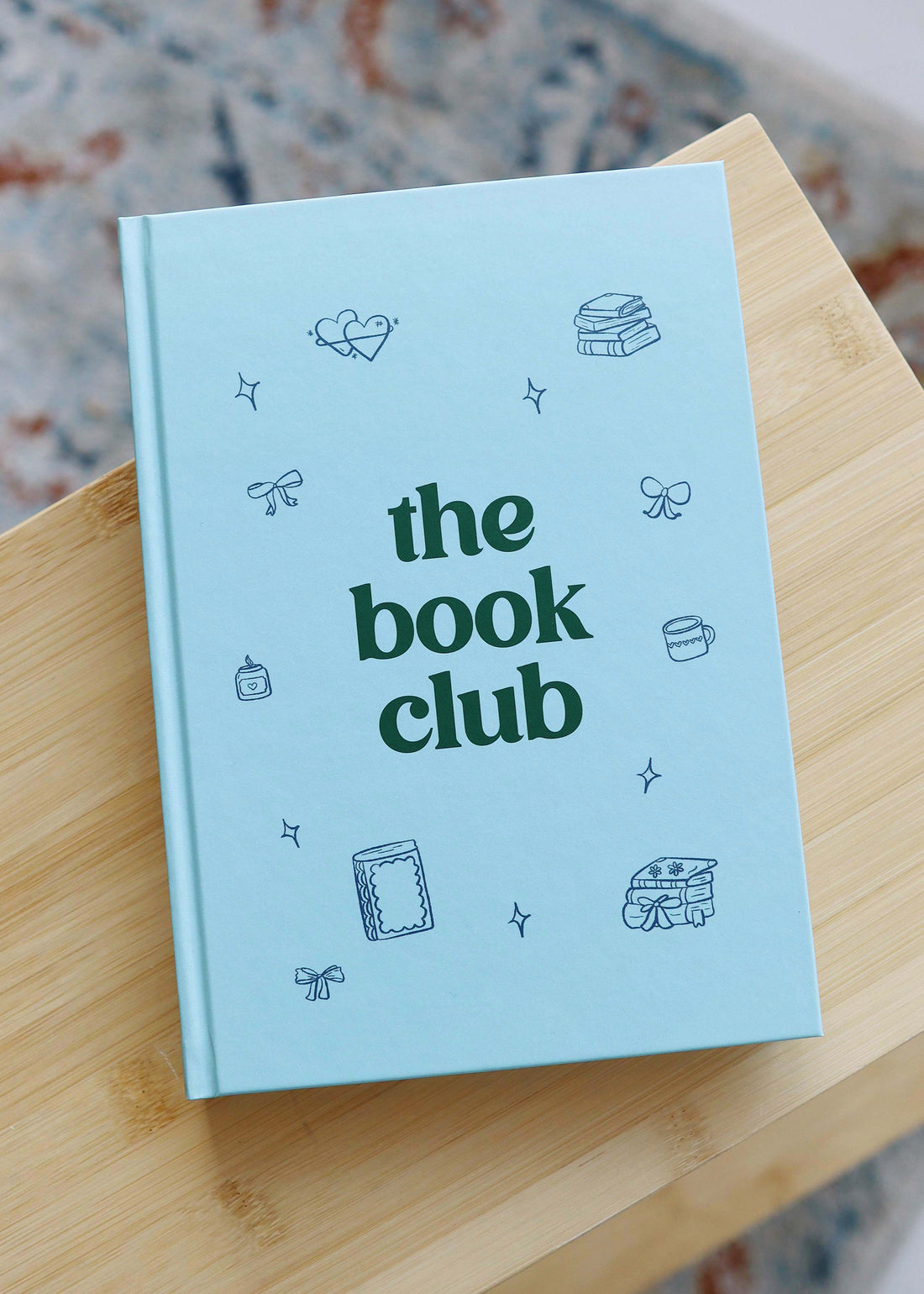 'The Bookclub' invulboekje blue